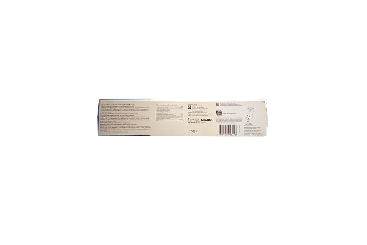 Mahony milk 400g, made by Frey - chocolate from Switzerland